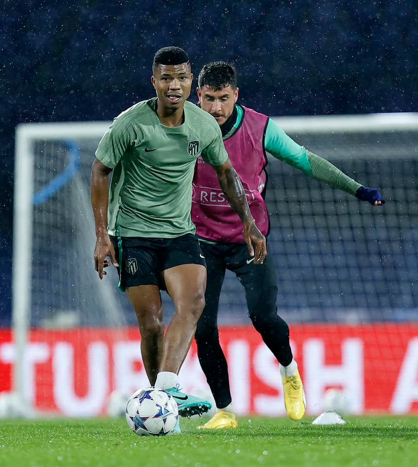 REINILDO PODE VOLTAR A JOGAR PELO ATLÉTICO DE MADRID NESTA TERÇA FEIRA